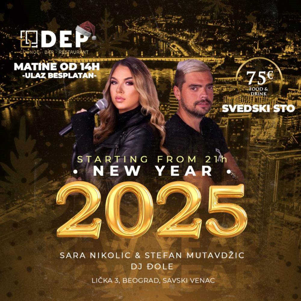 Restoran Departman Nova godina - Docek nove godine 2025 - Restorani